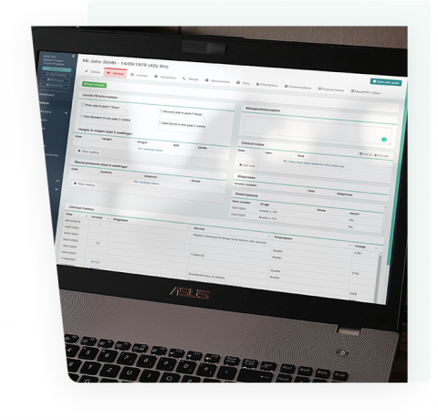 Clinical Features | MidexPRO Practice Management Software