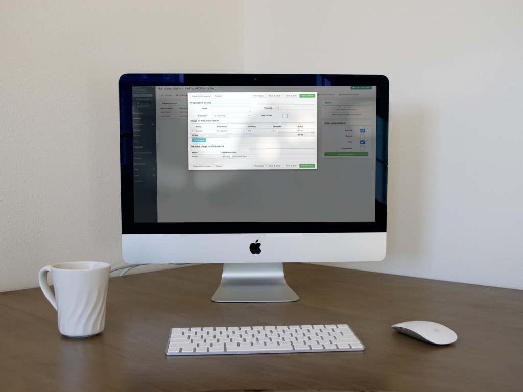 Prescriptions | Features | MidexPRO